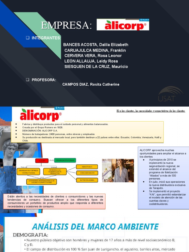 Alicorp | PDF | Calidad (comercial) | Logística