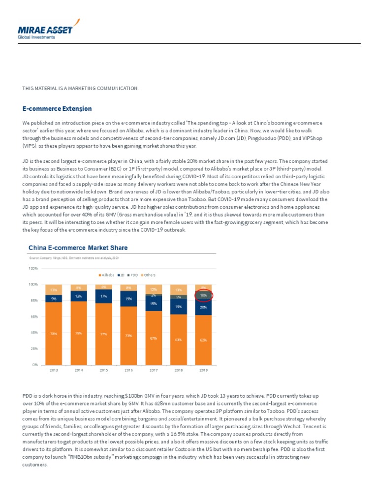 E-Commerce Case Study | PDF | E Commerce | Alibaba Group
