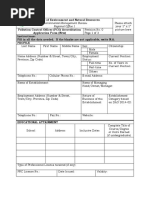 PCO Accreditation Application Form | PDF