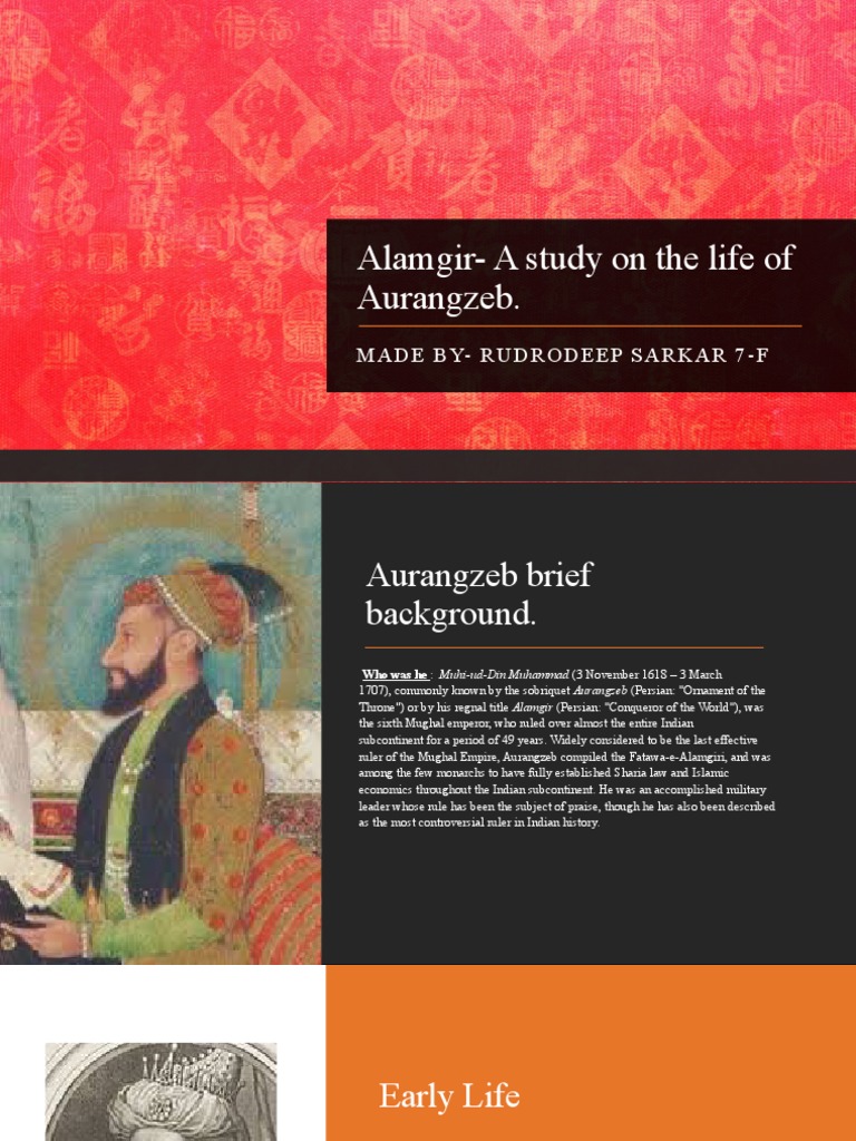 Alamgir - A Study On The Life of Aurangzeb | PDF | Asia | South Asia