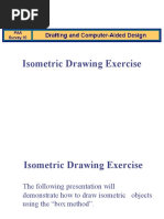 Isometric Drawing Exercise | PDF