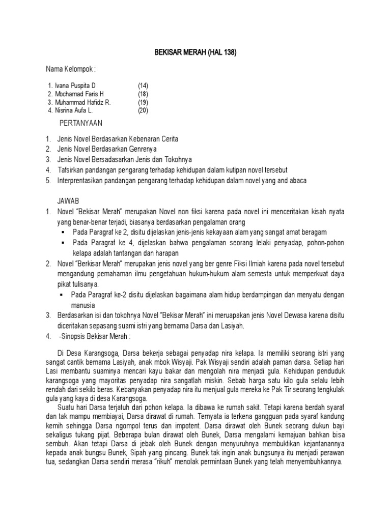 Bekisar Merah | PDF | Fiksi Misteri, Thriller, & Kejahatan | Klasik