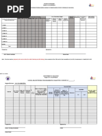 SBFP Accomplishment Report | PDF | Nutrition | Diet & Nutrition