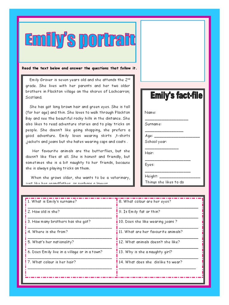 Read The Text Below and Answer The Questions That Follow It | PDF ...