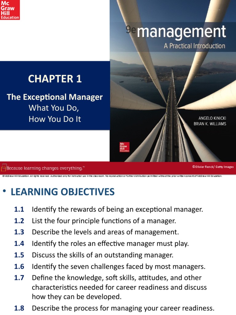 What You Do, How You Do It: The Exceptional Manager | PDF | Competence ...