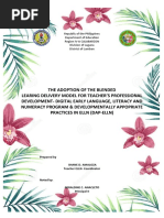 ELLN Digital Course Guide for K-3 Teachers | PDF | Teachers | Literacy