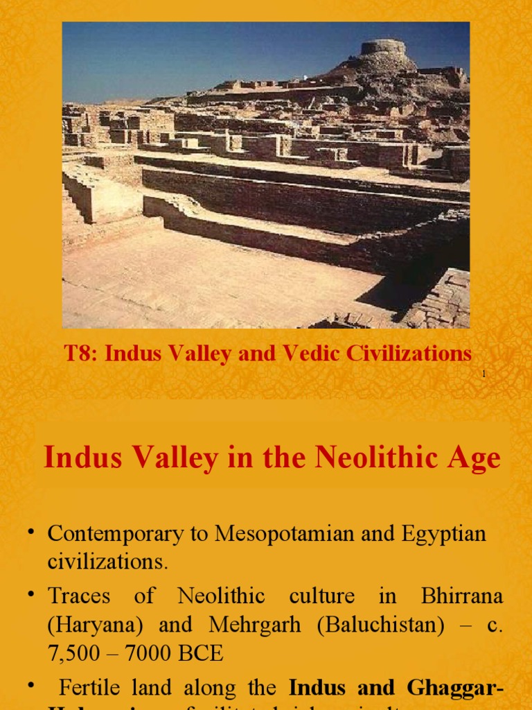 T8: Indus Valley and Vedic Civilizations | PDF | Vedas | Brahman