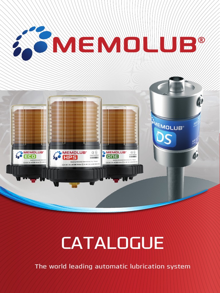 Catalogue Memolub 032017 PDF | PDF | Bearing (Mechanical) | Lubricant