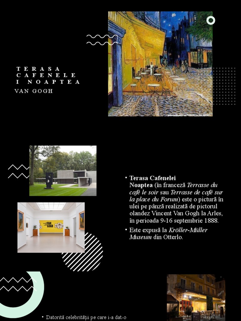 Terasa Cafenelei Noaptea-Van Gogh | PDF