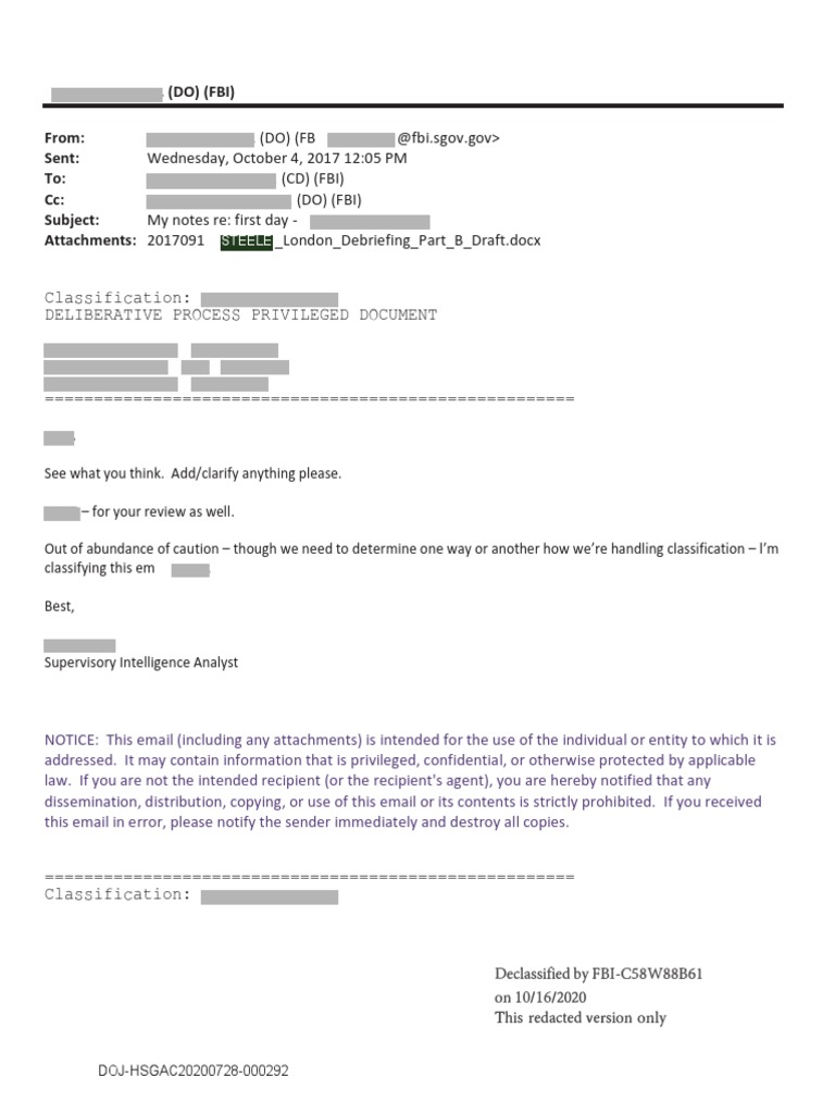 Emails About FBI Receipt Fusion GPS Thumb Drive | PDF | Computer ...