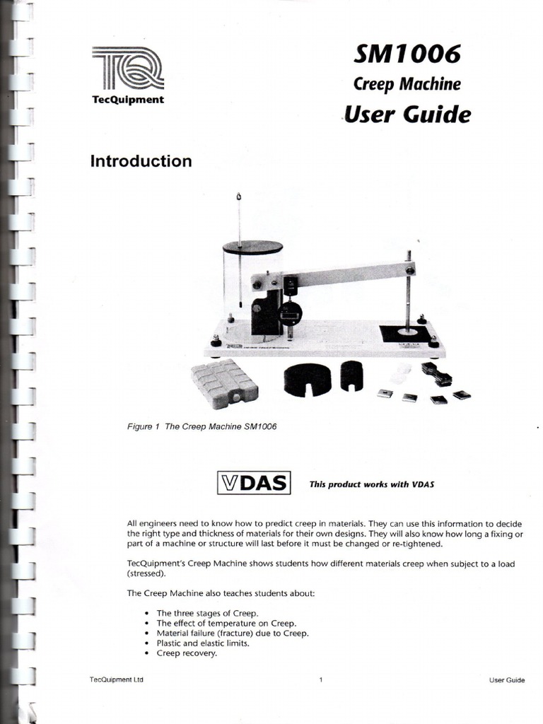 Creep Test | PDF