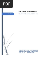 Photojournalism: Captions and Cutlines | PDF | News | Verb