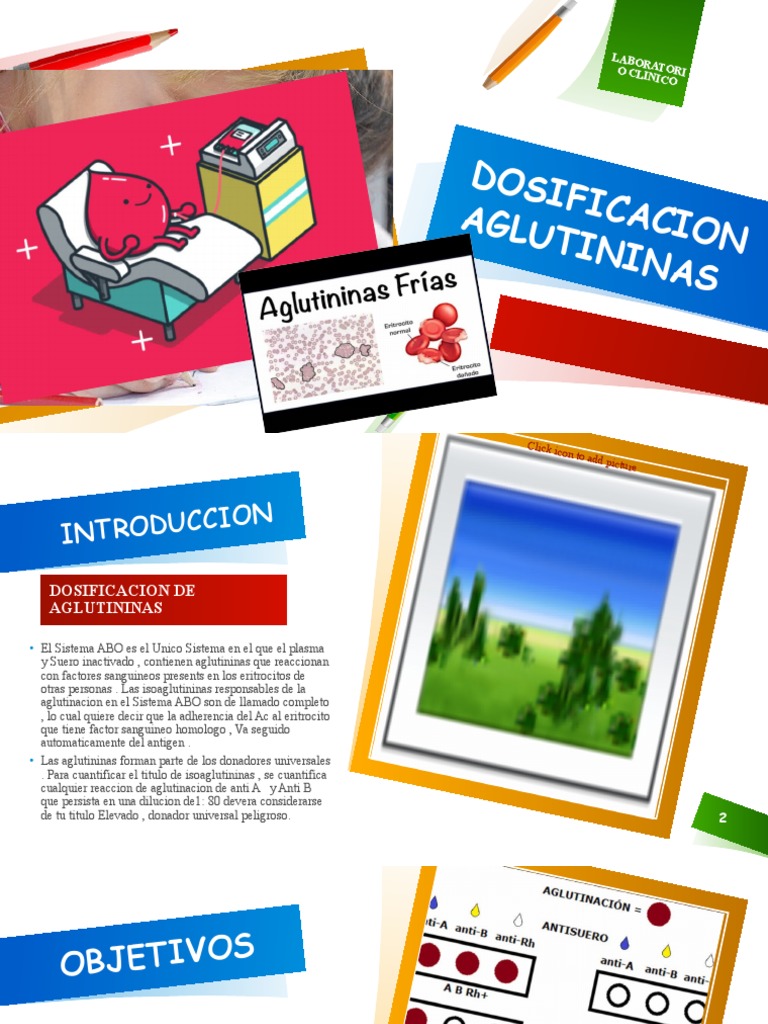 Dosificacion Aglutininas | PDF | Sangre | Anatomia animal