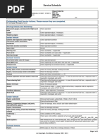 Full Car Service Checklist Guide | PDF