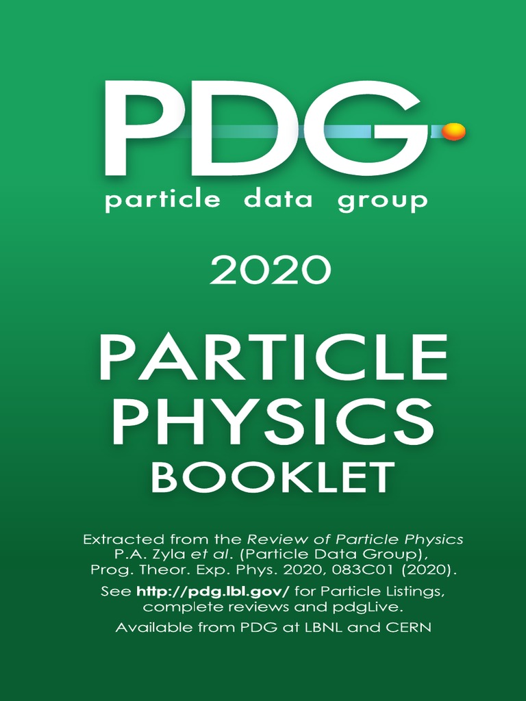DB 2020 | PDF | Quark | Particle Physics