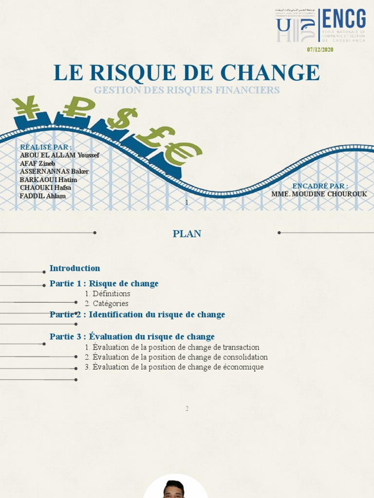 Le Risque de Change: Gestion Des Risques Financiers | PDF | Color | Yellow