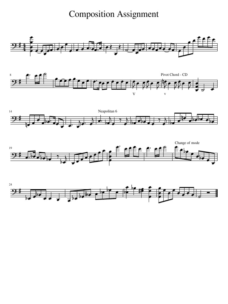 Composition Assignment | PDF