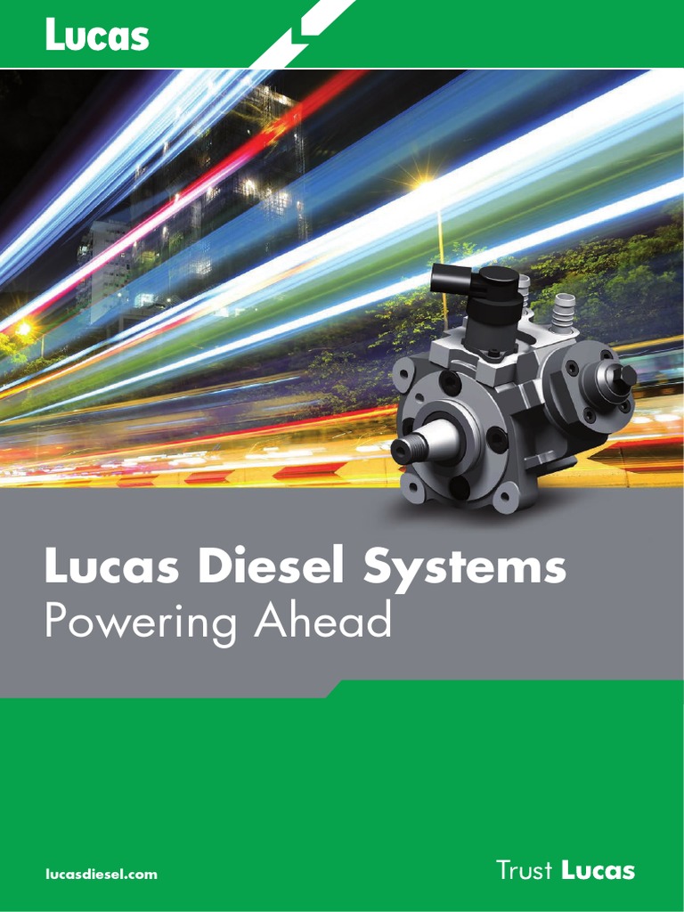 Lucas Diesel Systems: Powering Ahead | PDF | Fuel Injection ...
