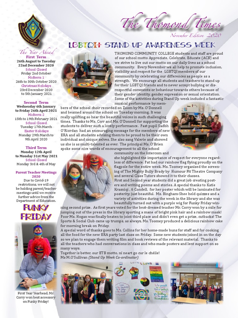 The Thomond Times The Thomond Times: LG GB BT TQ Qii+ + Stand Up ...