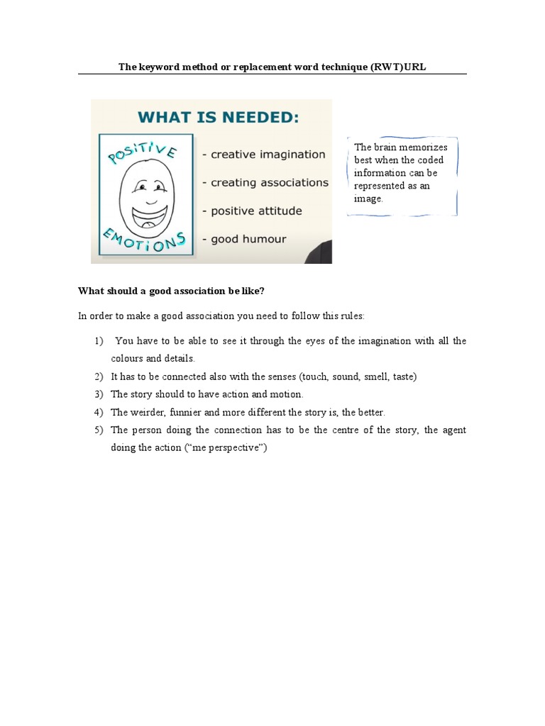 The Keyword Method | PDF