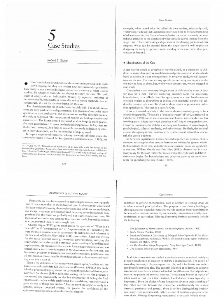 Understanding Case Study Research | PDF | Case Study | Qualitative Research
