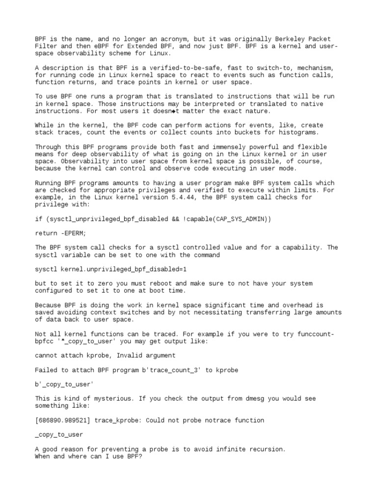 An In-Depth Look at Berkeley Packet Filter (BPF) and its Uses for Linux ...