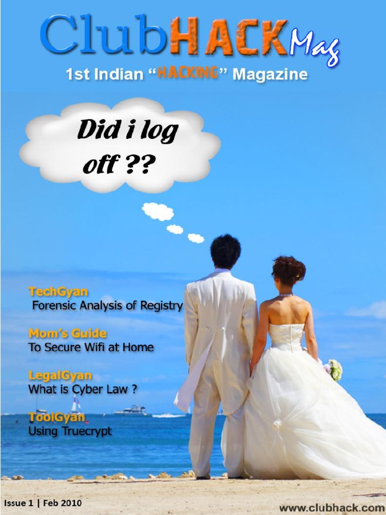 Club Hack Magazine 01 PDF | PDF | Windows Registry | Computing