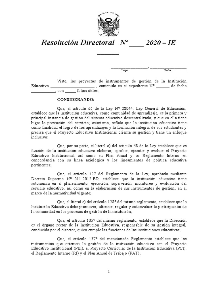 RD Aprobación de Iigg | PDF | Regulación | Gobierno