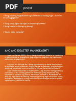 Tagalog DISASTER PREPAREDNESS ALL HAZARD | PDF