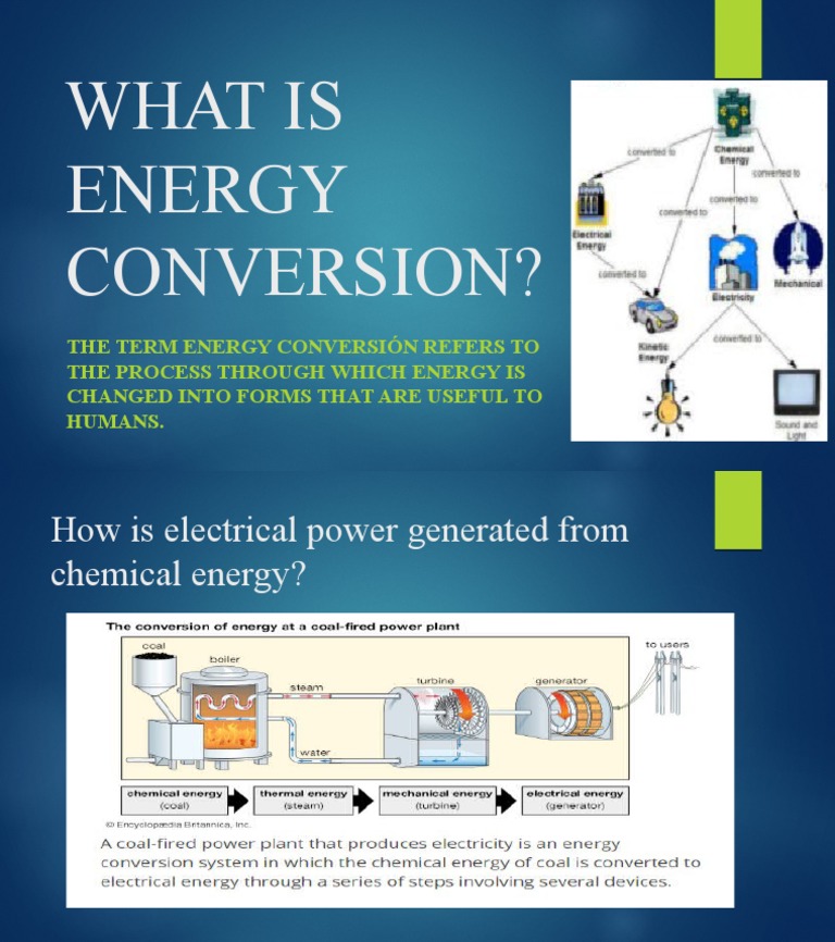 Understanding Energy Conversion Processes | PDF | Technology & Engineering
