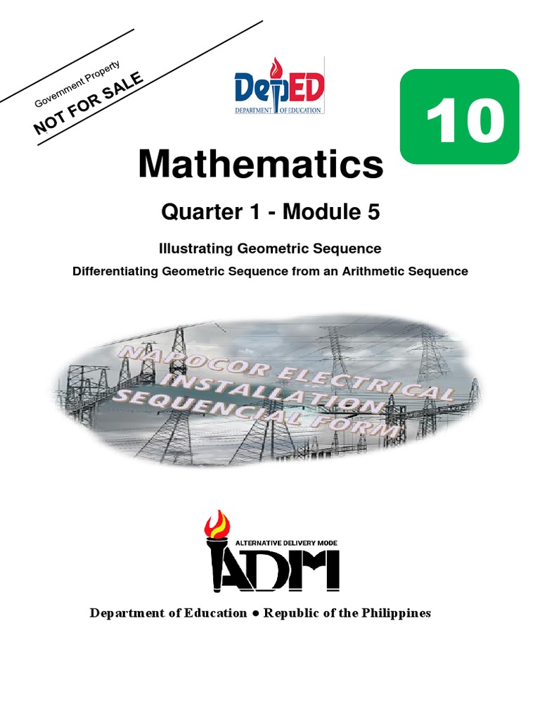 Math10 - Q1 - Mod5 - Illustrating - Geometric - Sequence - Week 4 | PDF ... Math10 - Q1 - Mod5 - Illustrating - Geometric - Sequence - Week 4 | PDF ...
