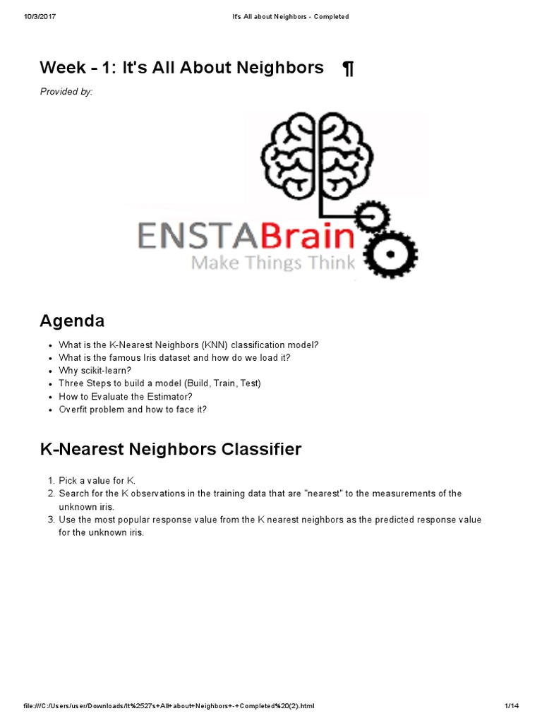 An Introduction to K-Nearest Neighbors Classification Using the Iris ...