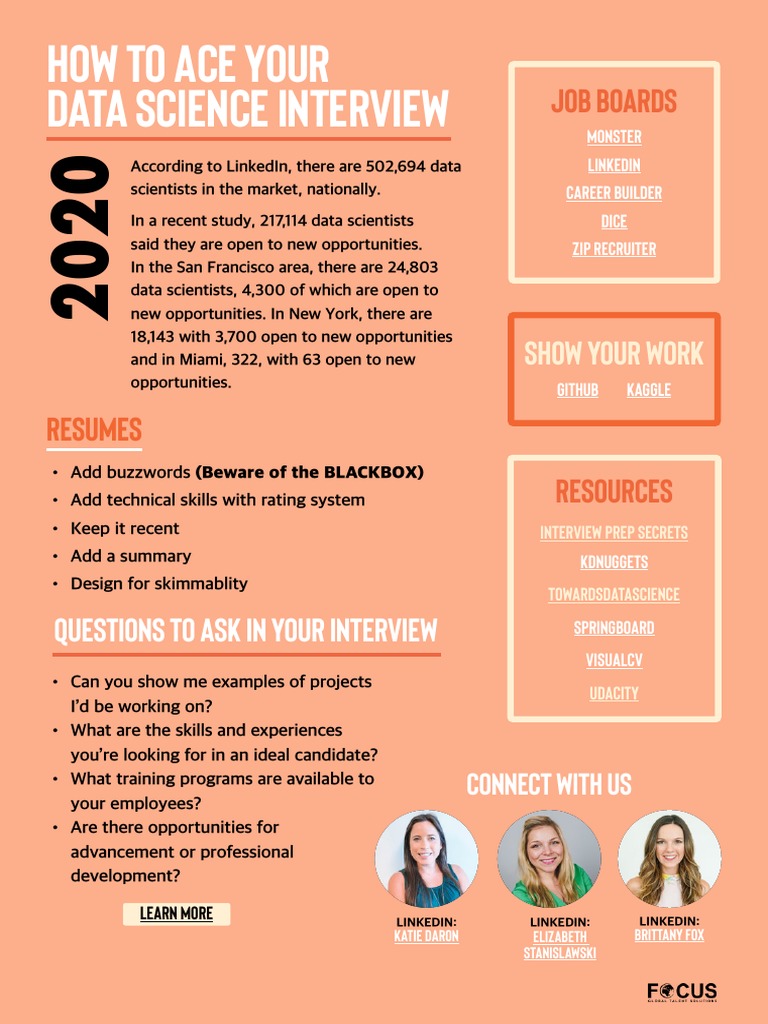 How To Ace Your Data Science Interview | PDF | Career & Growth | Art