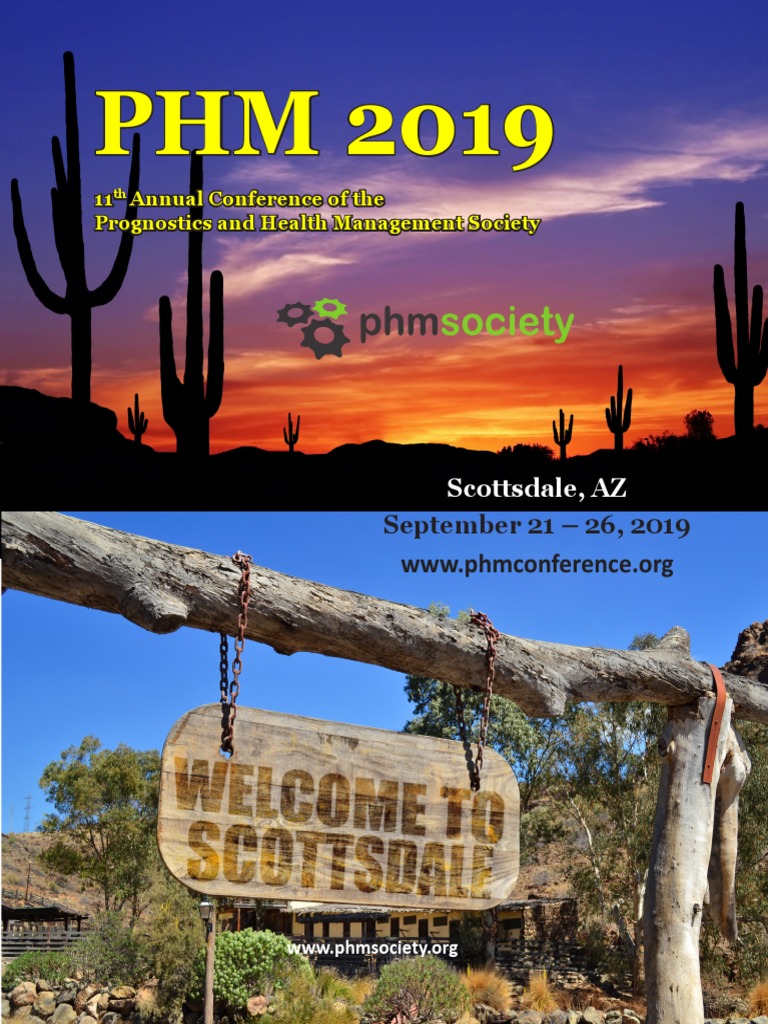 PHM Conference 2019 Program | PDF | Scientific Method | Analysis
