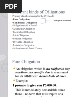 Chapter 3 (Section 1) - Pure and Conditional Obligation | PDF | Breach ...