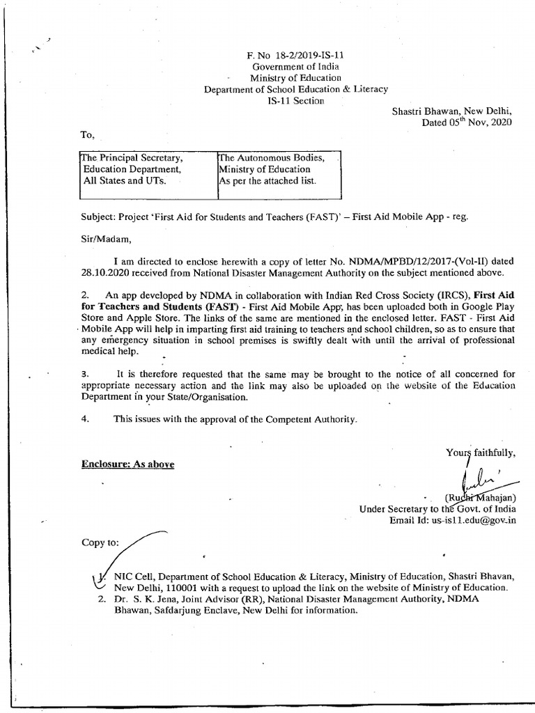 For Teachers and Students (FAST) - First Aid Mobile App Has Been ...