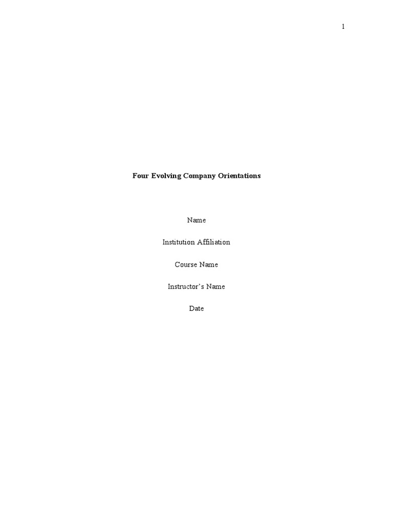 Creating Competitive Advantage | PDF