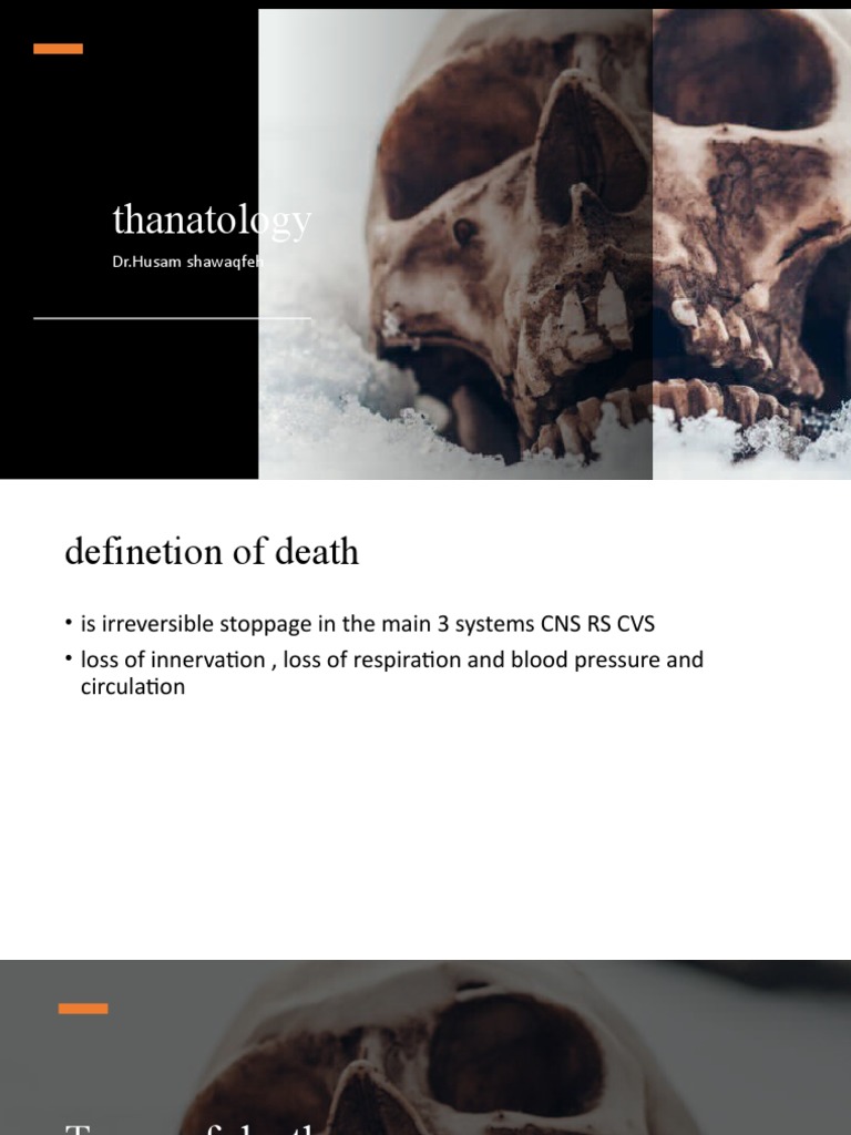 Understanding the Scientific Process of Determining Death: A ...