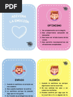 6 Emociones Basicas | PDF