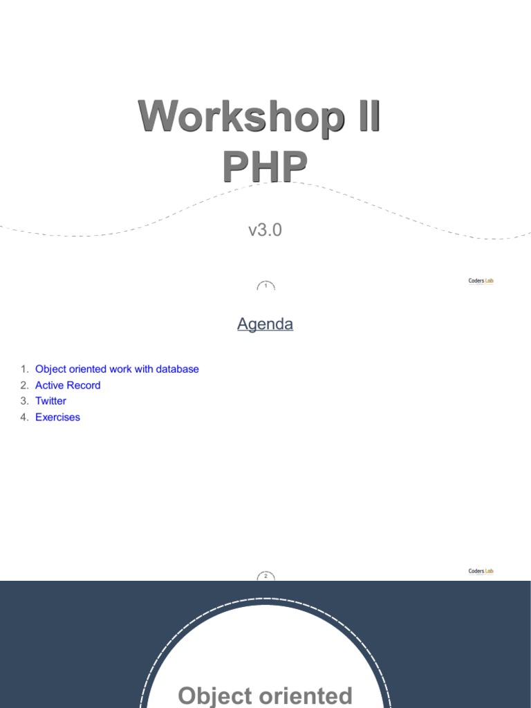 M 02 S 04 Workshop 2 | PDF | Method (Computer Programming) | Databases