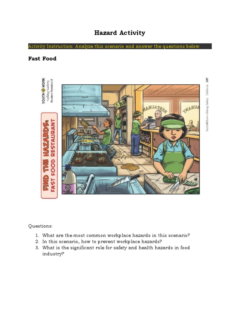 Hazard Activity | PDF