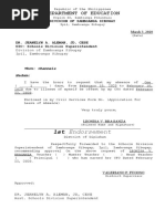 Excuse Letter - Undertime | PDF