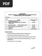 Labour Bill Format | PDF