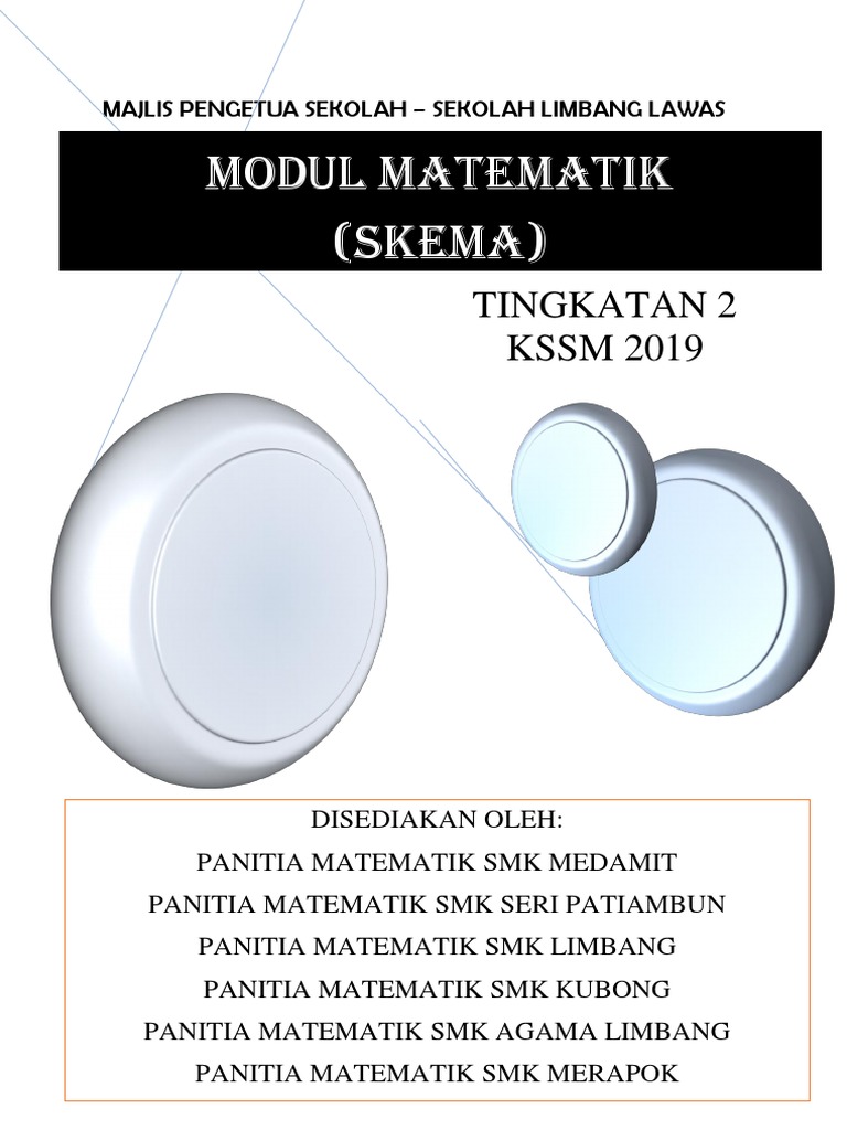 Skema Jawapan Modul Math Mapsell Tingkatan 2 | PDF