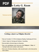 Rozzano Locsin's Theory - BSN1E | PDF | Nursing | Health Care