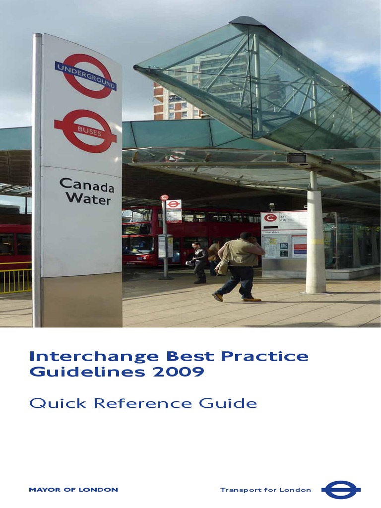 Interchange Best Practice Guidelines 2009 PDF | PDF | Public Transport ...