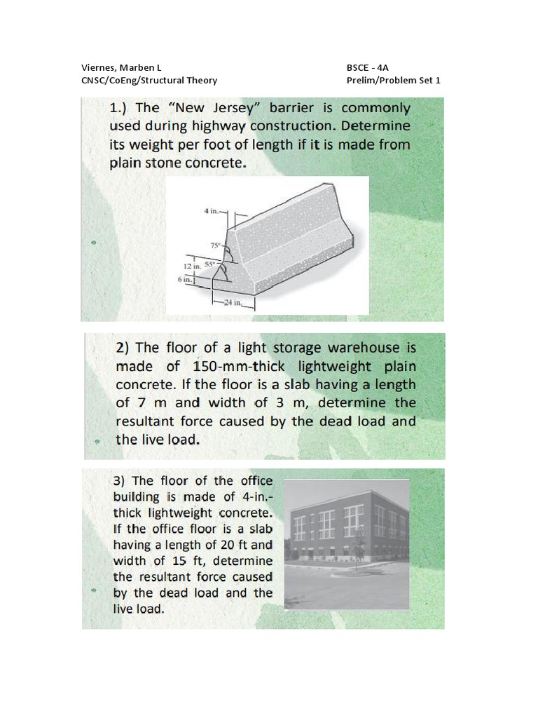 PROBLEM SET 1 Answer | PDF