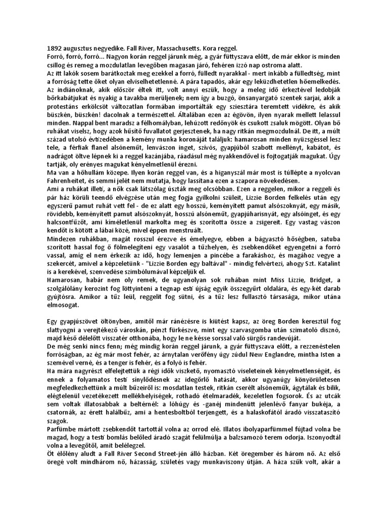 Angela Carter - The Fall River Axe Murders - Ford1 | PDF