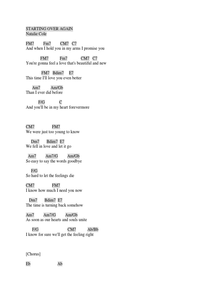 Starting Over Again PDF | PDF | Language Arts & Discipline | Poetry