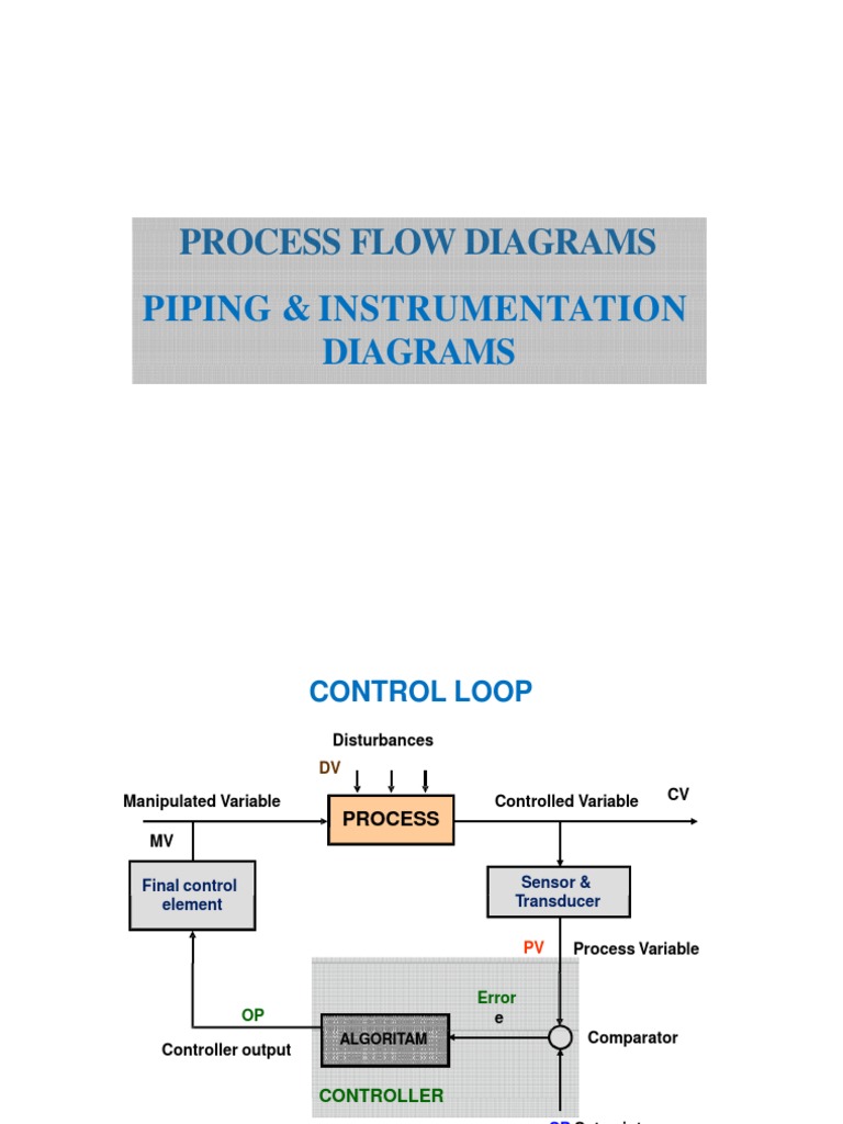Process Flow Diagrams Piping & Instrumentation Diagrams | PDF ...